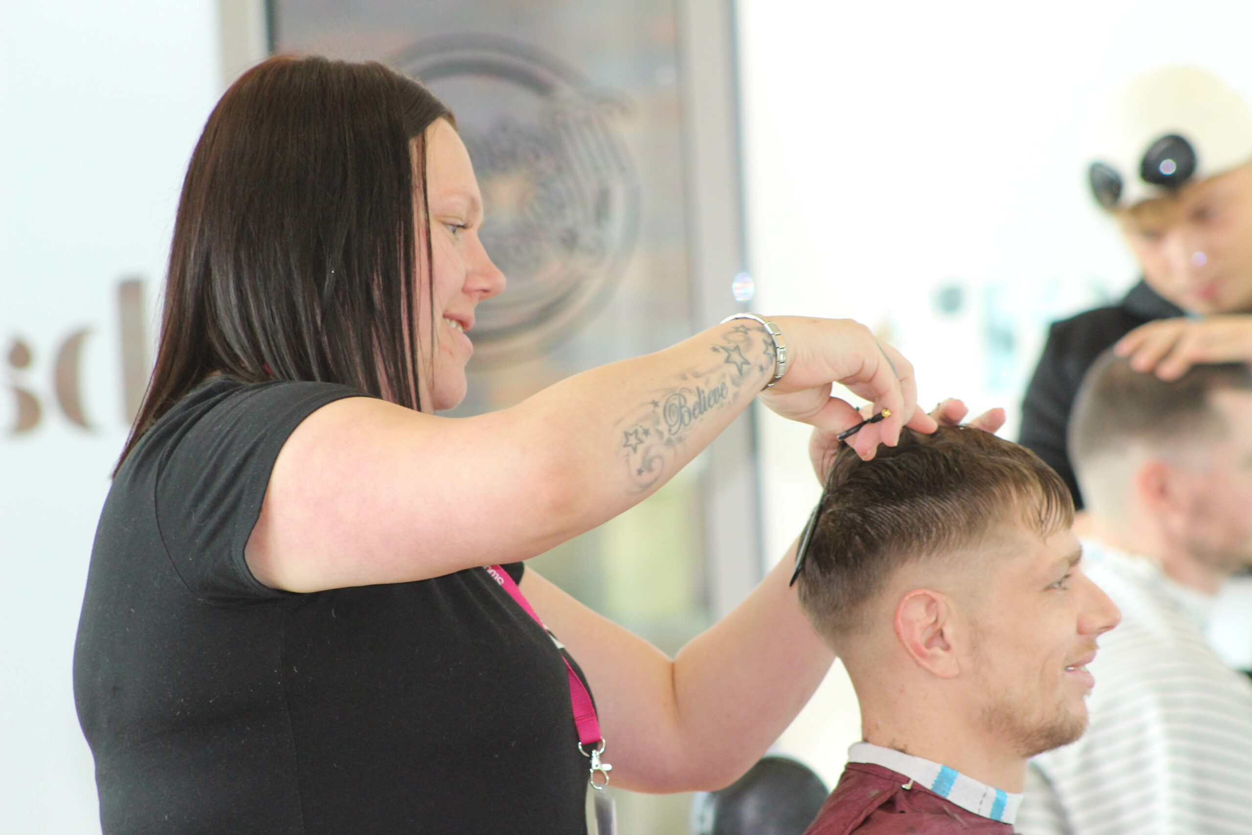 Barbering student Frances wins inter-college skills competition
