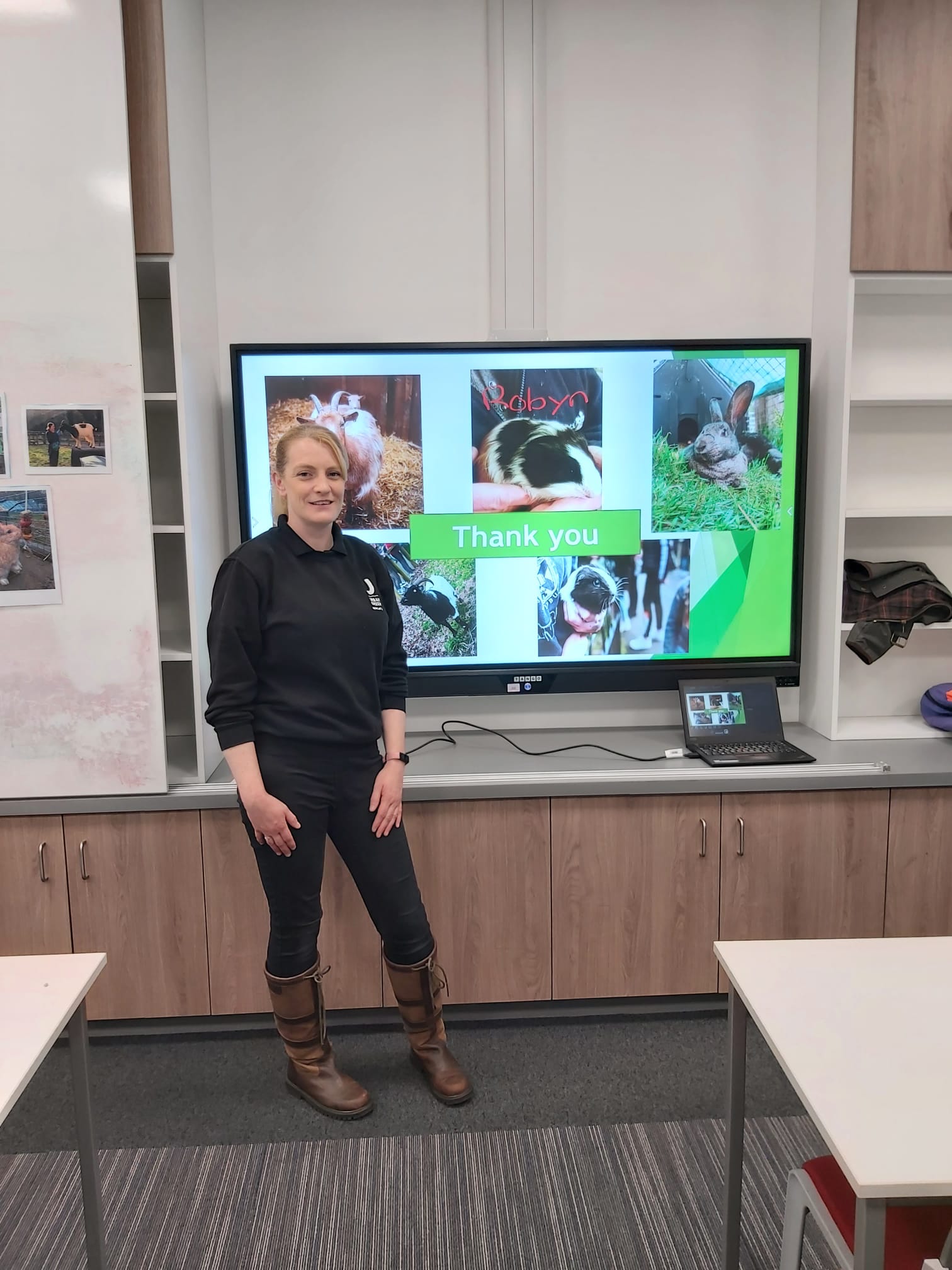 Animal care students learn about benefits of work experience