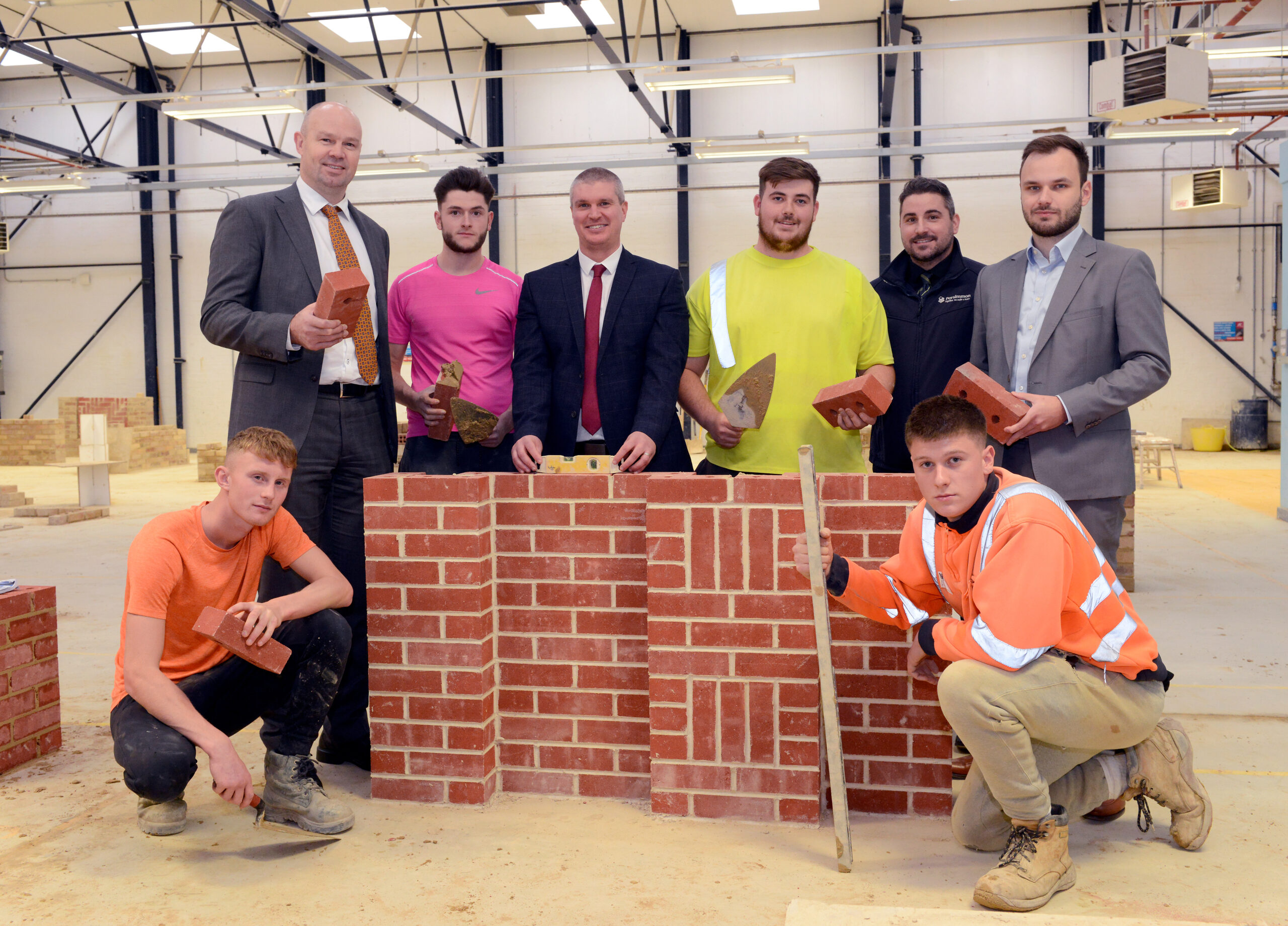 College teams up with national house builder