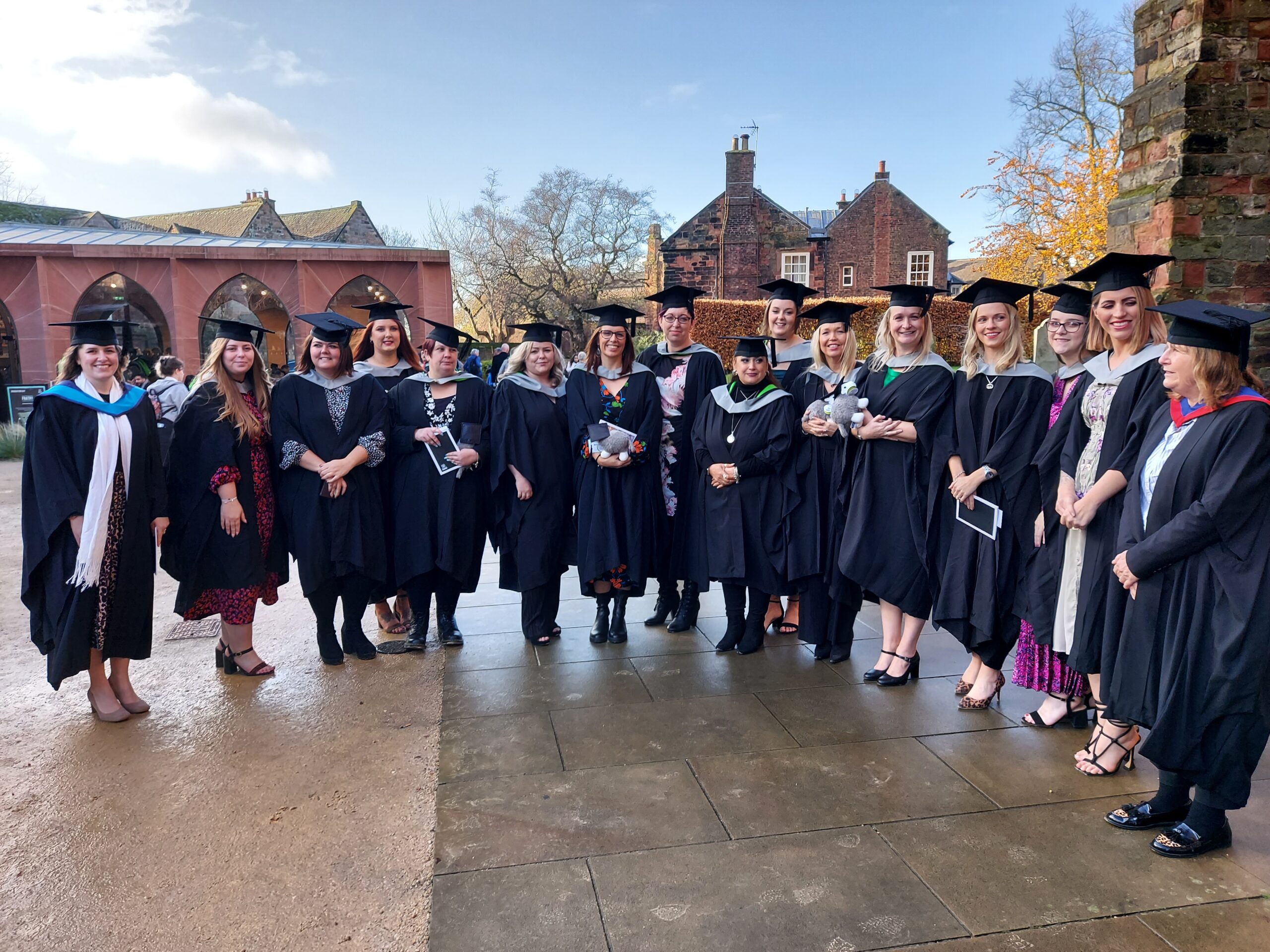 Higher Education students graduate at Carlisle Cathedral